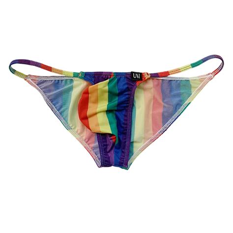 타이트 남성 섹시 속옷 얇은 벨트 허리가 낮은 팬티 아이스 실크 작은 팬티 프린트 팬티 남성 에로틱 비키니 서랍 아래