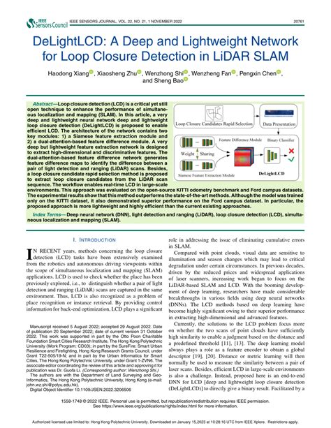 Pdf Delightlcd A Deep And Lightweight Network For Loop Closure