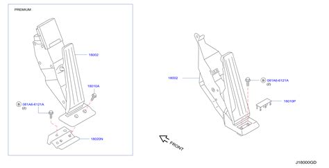Infiniti Qx56 Accelerator Pedal Sensor 18002 1ca0a Southwest