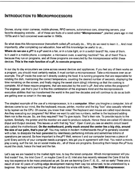 Micrprocessor Bharat Acharya Notes Pdf