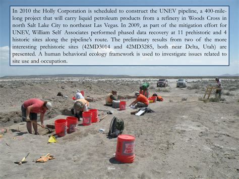Ppt The Unev Pipeline Project An Update Results Of Data Recovery