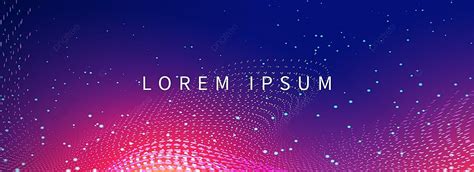 Blue Vector Gradient High Tech Ai Information Line Background Template