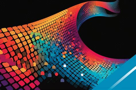 Premium Ai Image Vector Diagonal Shape With Slide Halftone Background