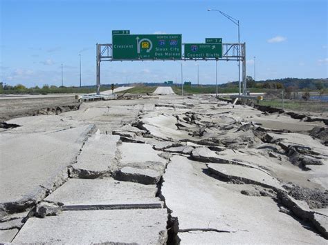Western Iowa Missouri River Flooding Geo Infrastructure Damage
