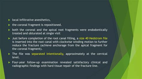 Root Fractures And Its Management Pptx