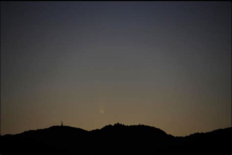 113068 六甲山に沈む紫金山アトラス 彗星 2024年10月12日 by 六甲山emoto 天体写真ギャラリー