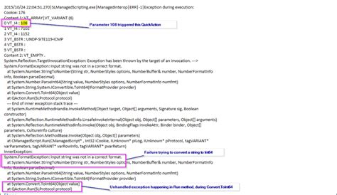Debugging Connectors Tracing The Stack Dataminer Docs