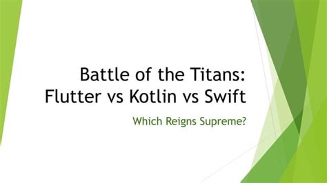 flutter vs kotlin vs swift pptx