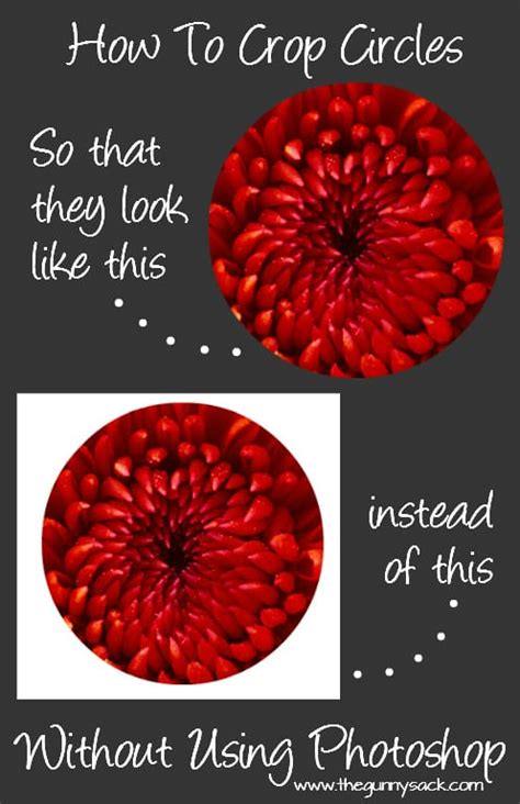 How To Crop Circles The Gunny Sack