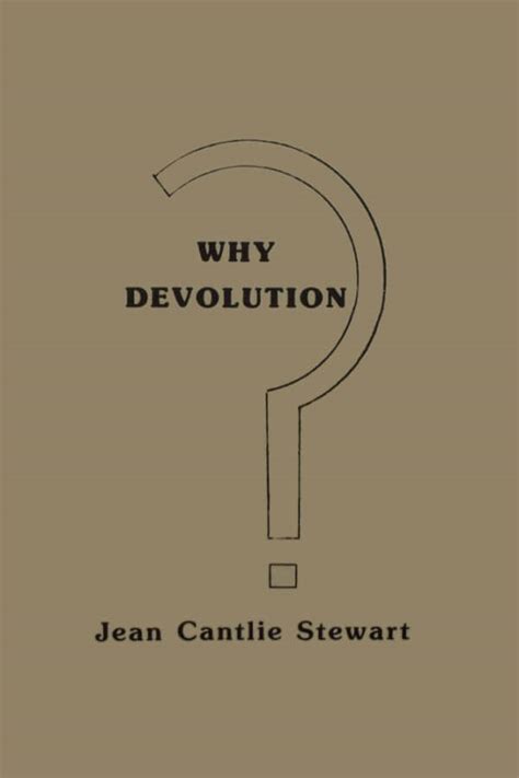 Why Devolution Rowan Books