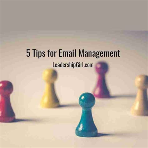Tips For Email Management