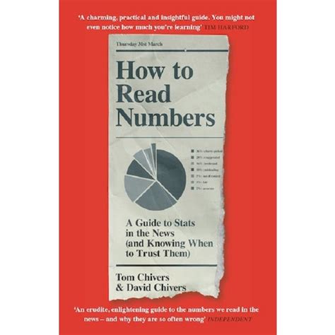 Asia Books หนงสอภาษาองกฤษ HOW TO READ NUMBERS A GUIDE TO STATISTICS IN THE NEWS AND KNOWING