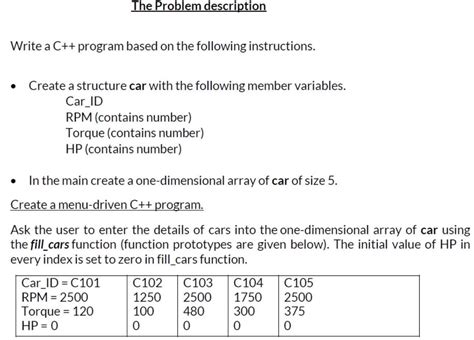 Solved The Problem Description Write A C Program Based On