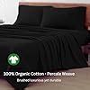 Amazon Com Lane Linen Organic Cotton Full Sheets Set Piece Pure Organic Cotton Percale