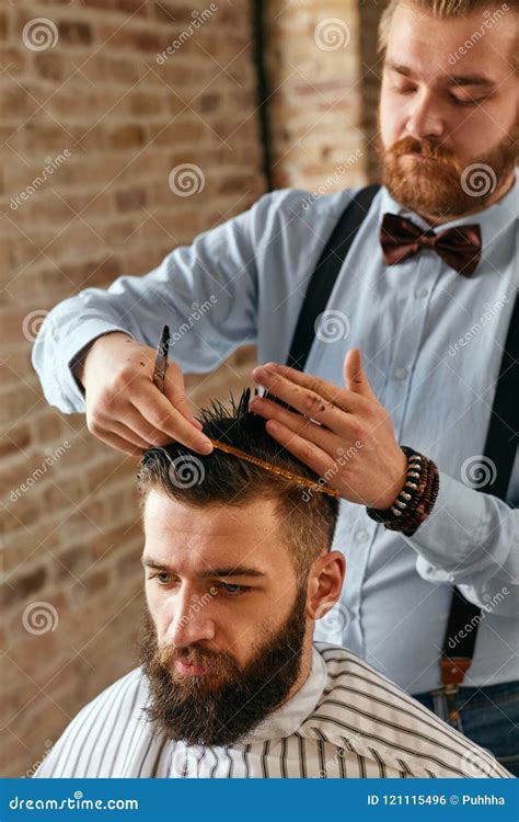 Hair Cutting Saloon Man