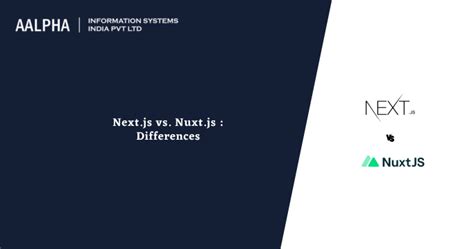Nextjs Vs Nuxtjs 2025 Differences Which Is Best Aalpha