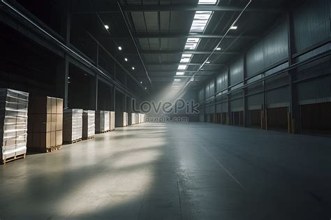 현대식 창고 내부 구조