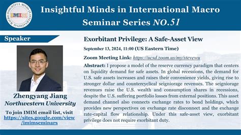 Imim No 51 Zhengyang Jiang Northwestern University With Discussants