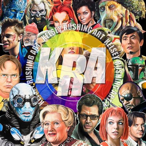 Robin Williams Tribute Art Print Etsy