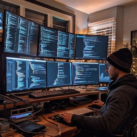 Free Coder At Work Image Download At Stockcake