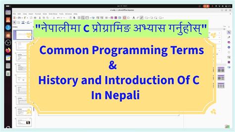 c programming ep 01 programming term and introduction history pros