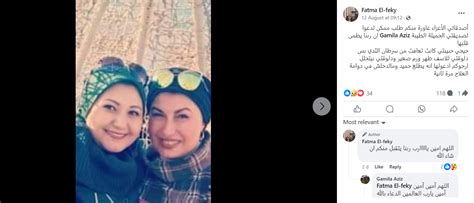 إصابة الفنانة جميلة عزيز بمرض السرطان للمرة الثانية اليوم السابع