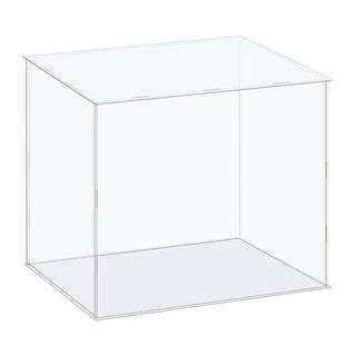 Display Case Box Acrylic Box Transparent Showcase X X Cm For Collectibles Bed Bath