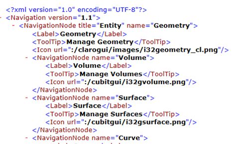 Navigation XML