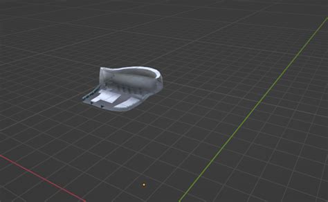 weird thing happened when imported obj file r blender