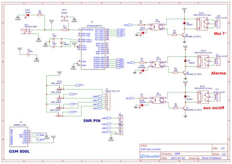 GSM Relay Controller Platform For Creating And Sharing Projects OSHWLab