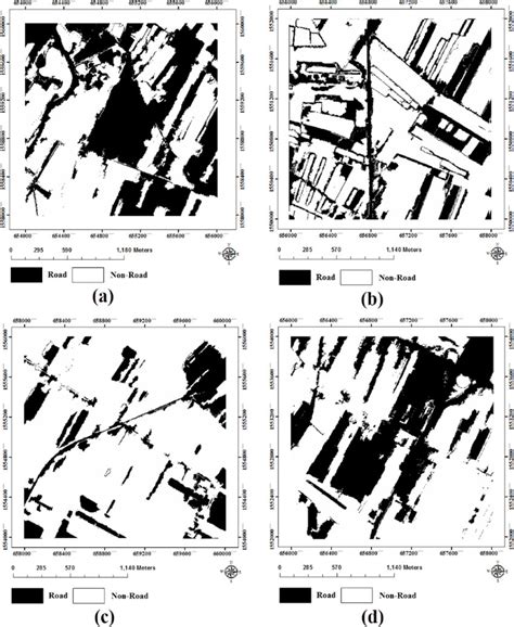 Road Extractions From Image No 1 4 By Using Object Based Classification
