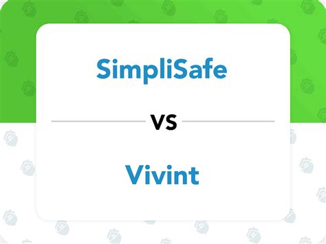 SimpliSafe Vs Vivint Comparison Which System Is Best