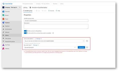 Deploy And Manage Azure Infrastructure Using Terraform Remote State And Azure Devops Pipelines