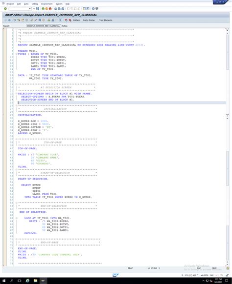 A Guide To NORMAL REPORTS In SAP ABAP