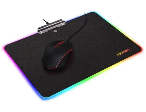 Optimum Size Led Rgb Gaming Mouse Pad Computers And Tech Parts And Accessories Mouse