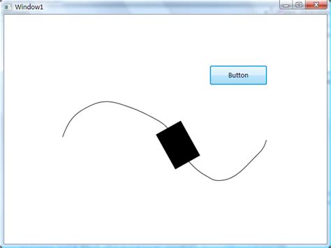 Wpf中的pathanimation（路径动画） Animationpathgeometry Csdn博客
