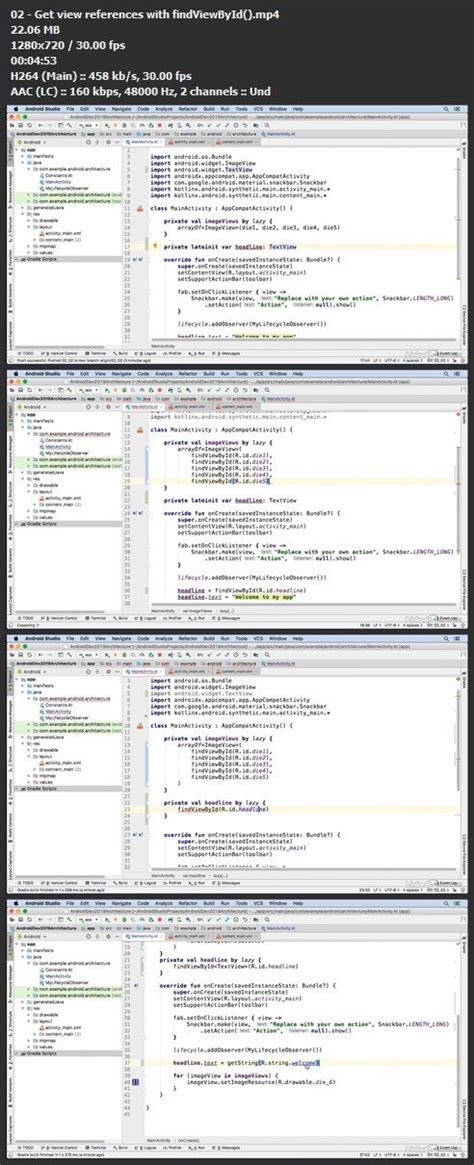 Android Development Essential Training App Architecture With Kotlin