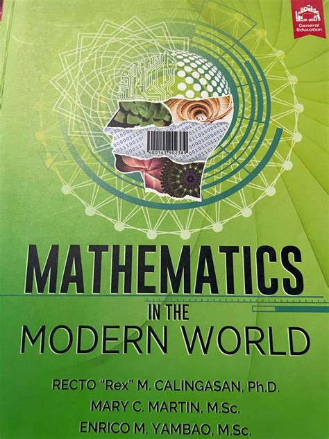 Mathematics In The Modern World Calingasan Hobbies And Toys Books And Magazines Textbooks On