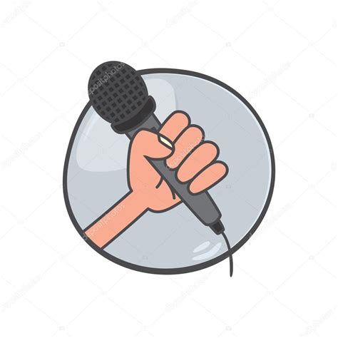 Microphone Sign Stock Vector Image By ©vectorfirst 44176163