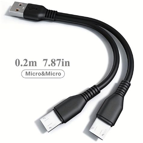 1 Micro Usb Cord Type C Cables Usb To Usb C Fast Charging Temu New Zealand