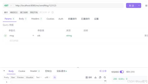 Java Springboot 创建 Websocket 实例并使用测试工具进行测试java Websocket测试 Csdn博客