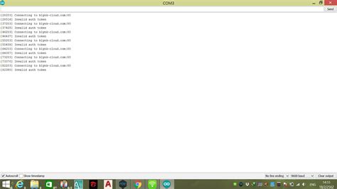 ปญหา Blynk ขน Invalid auth token เชอมตอไมได Blynk อเลก