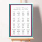 Simple Diagonal In Wedding Table Plans