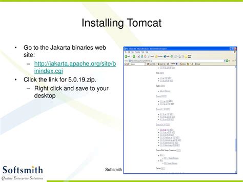 Ppt Installing And Configuring Tomcat Powerpoint Presentation Free Download Id395066