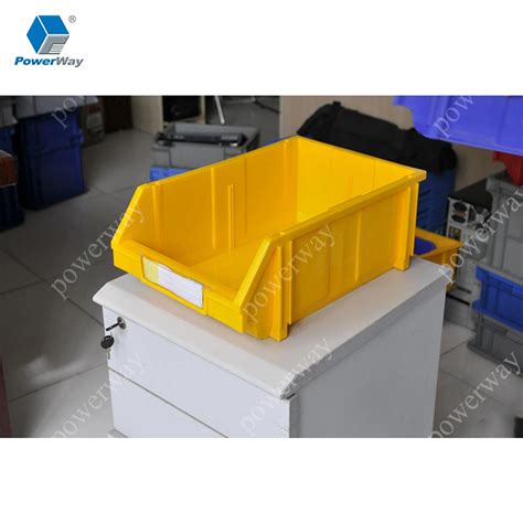Warehouse Stackable Spare Parts Tool Storage Bin Box Plastic Products