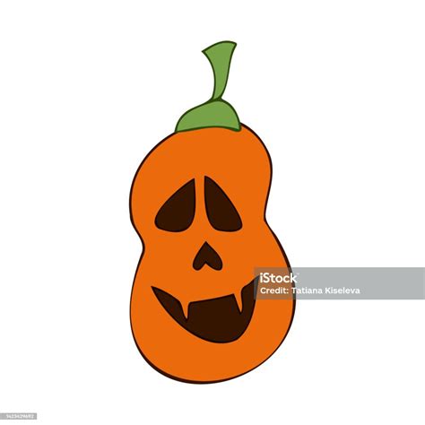 할로윈 2022 10 월 31 전통적인 휴일 모든 성도의 날 전날 모든 성운 이브 과자 안 주면 장난칠 거예요 손으로 그린 낙서 스타일의 벡터 일러스트레이션 눈과 입이 잘린