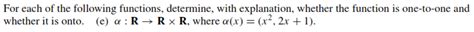 Proof Verification Why Is The Function Yx X2 2x 1 On Mathbb R 2 Not Onto