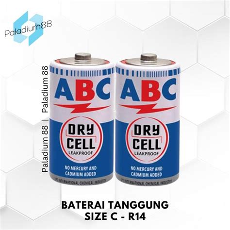 Baterai Abc Biru Tanggung Size C Lazada Indonesia
