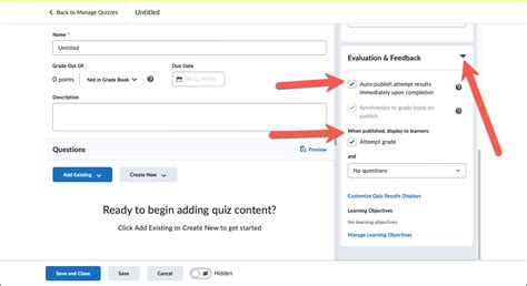 Creating Quizzes Brightspace At Bmcc