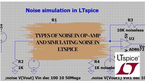 Types Of Noise In Operational Amplifier Noise Simulation In Ltspice